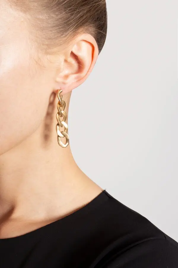 MAISON MARGIELA Chain Link Drop Earrings