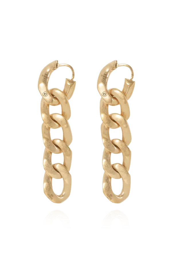 MAISON MARGIELA Chain Link Drop Earrings