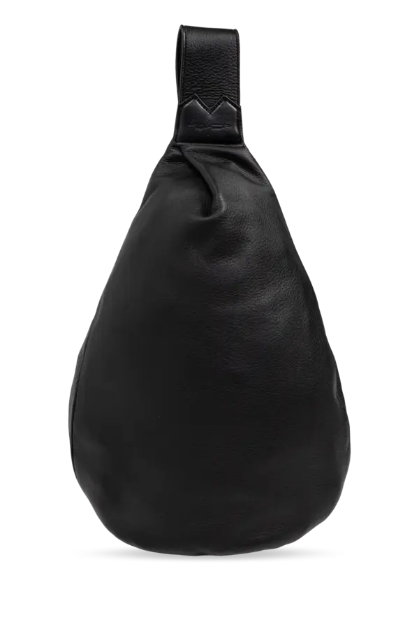 Yohji Yamamoto Single-shoulder Leather Backpack