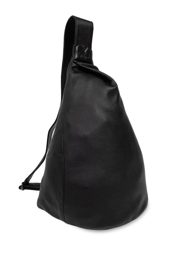 Yohji Yamamoto Single-shoulder Leather Backpack
