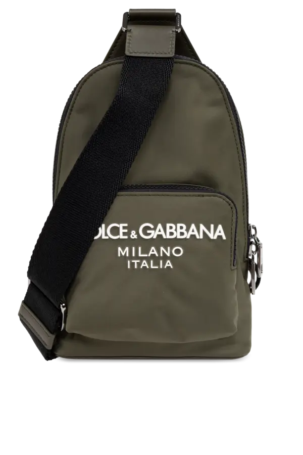 Dolce & Gabbana Belt Backpack - Black