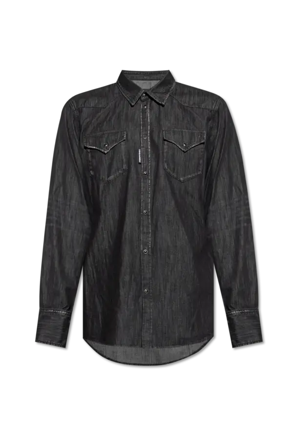 Dsquared2 Denim Shirt - Black