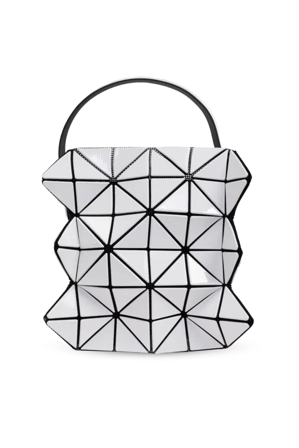 Issey Miyake Geometric Handbag - White