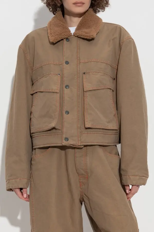Dsquared2 Collared Jacket - Brown