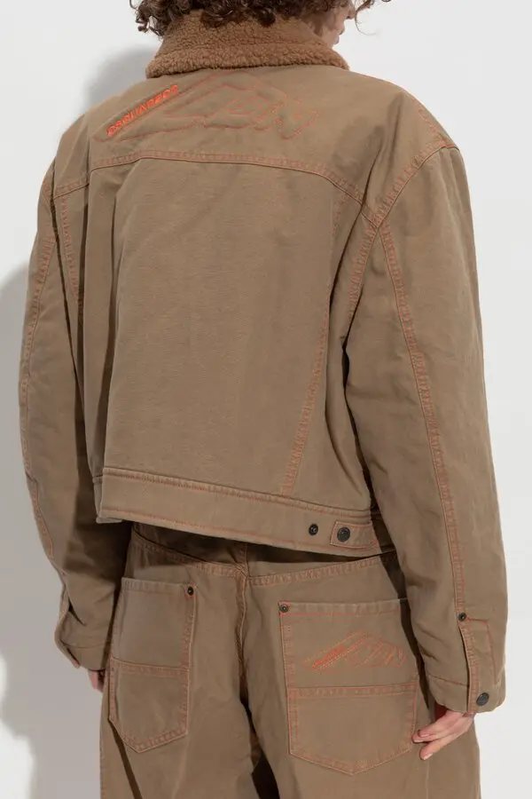 Dsquared2 Collared Jacket - Brown