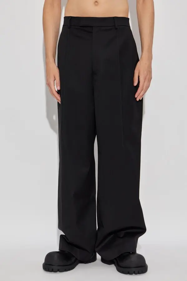 Vetements High-waisted Wool Trousers