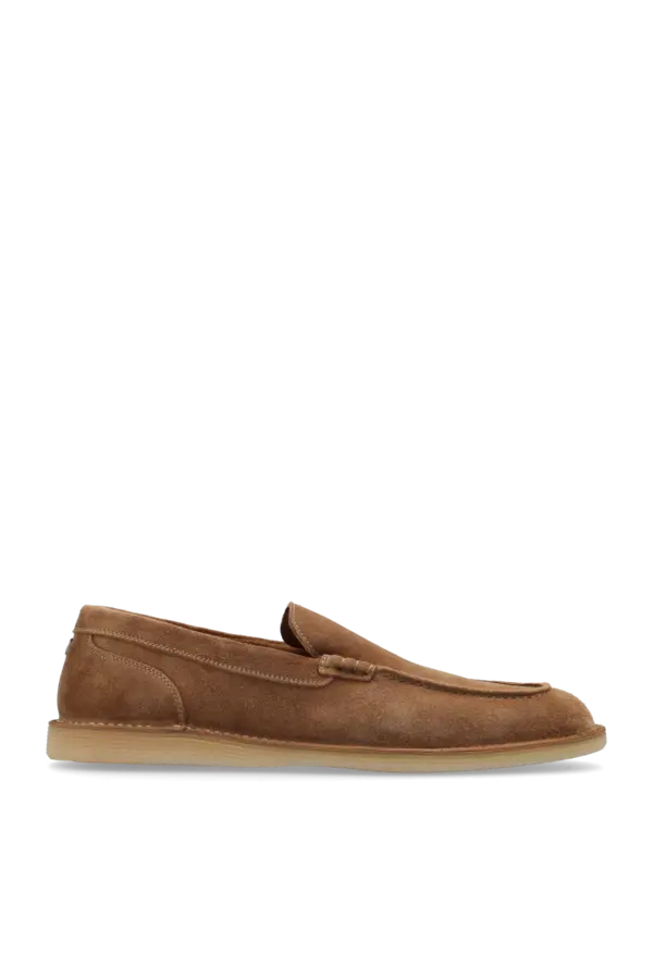 Dolce & Gabbana Suede Leather Shoes