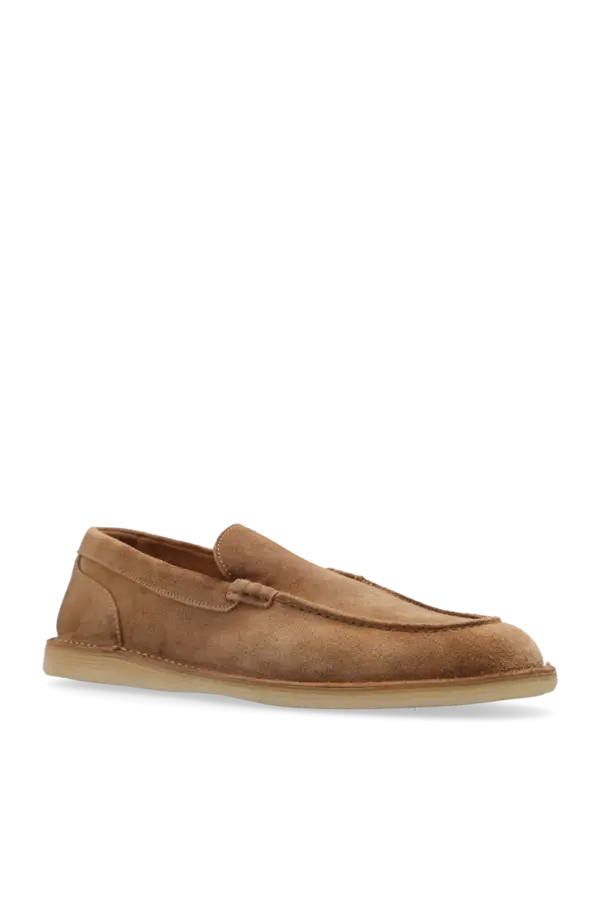 Dolce & Gabbana Suede Leather Shoes