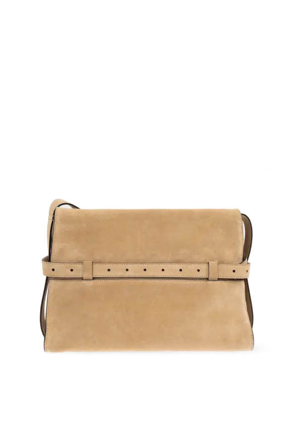 Moschino Suede Shoulder Bag