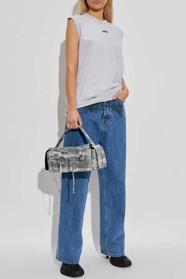 Vetements Logo Jeans