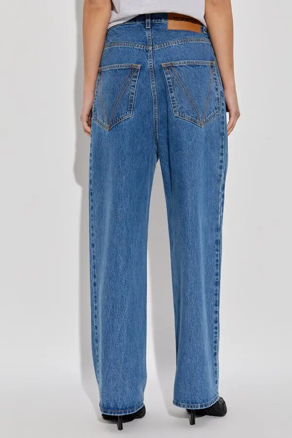 Vetements Logo Jeans