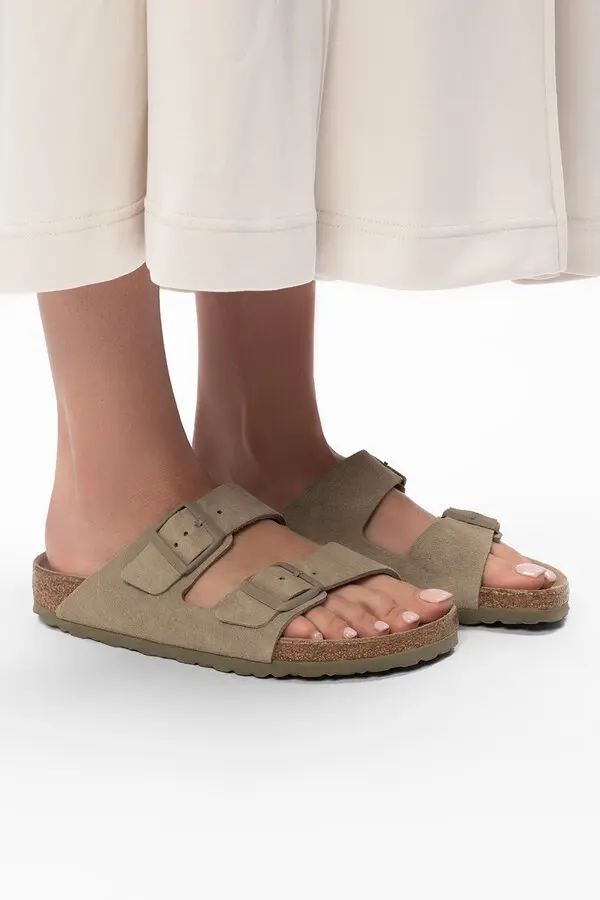 BIRKENSTOCK Arizona Bs Leather Slides