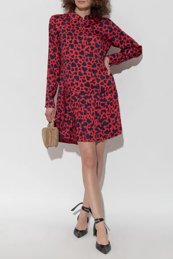 Kate Spade New York Logo Adorned Dress