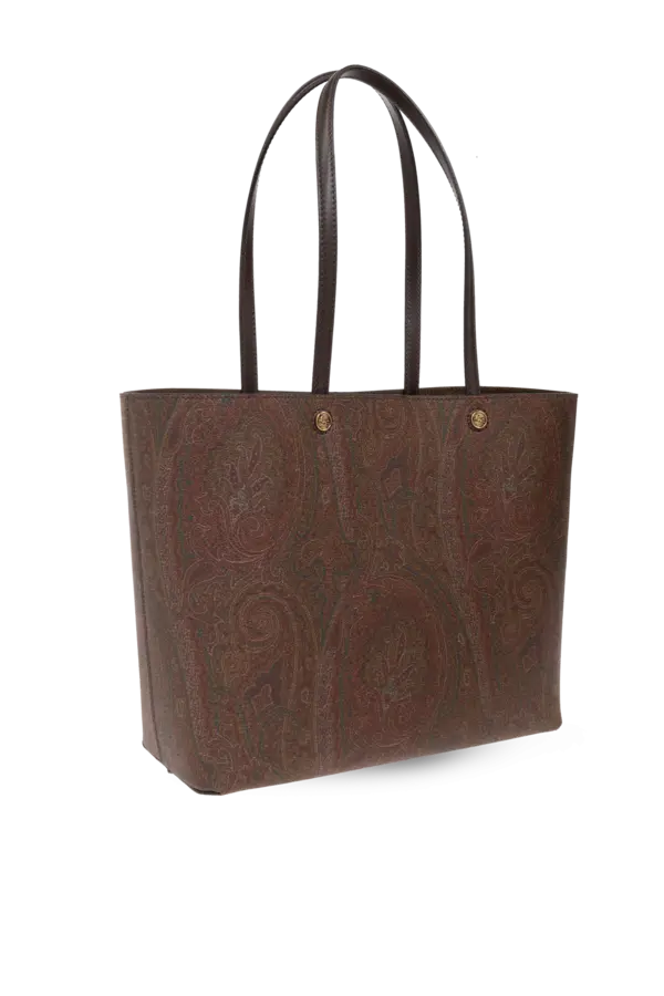 Etro Paisley Shopper Bag - Brown