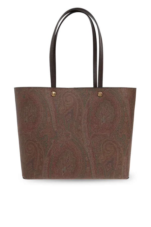 Etro Paisley Shopper Bag - Brown
