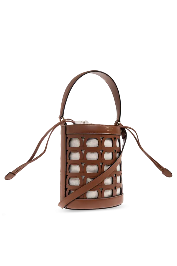 FERRAGAMO Leather Bucket Bag