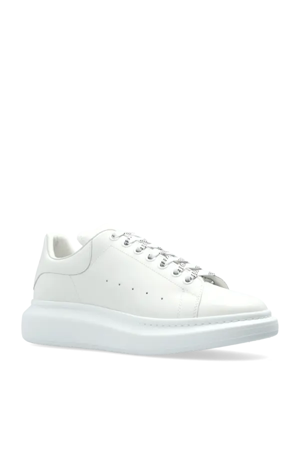 Alexander McQueen Leather Sneakers - White