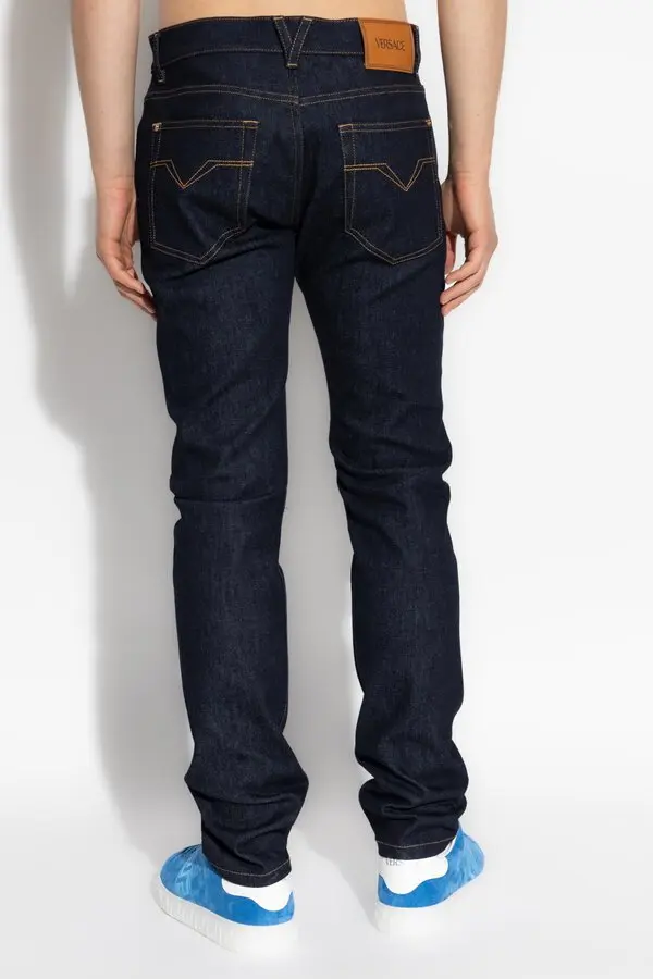 Versace Tapered Leg Jeans
