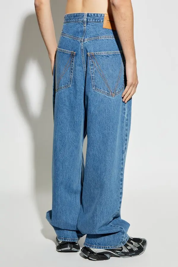 Vetements Logo Jeans