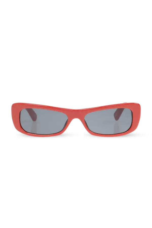 Jacquemus Rectangular Sunglasses - Red