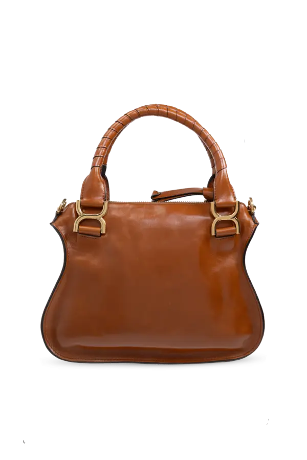 Chloé Marcie Small Shoulder Bag - Brown