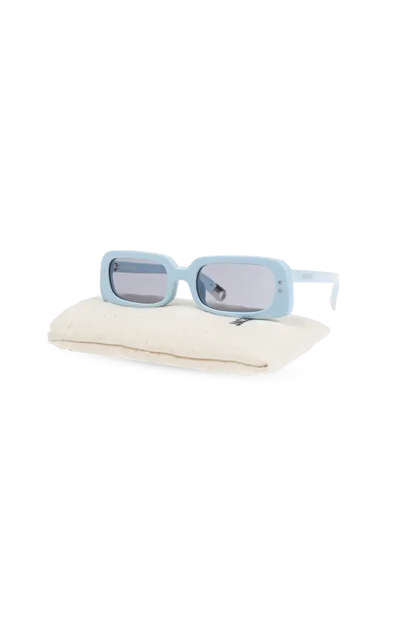 Jacquemus Rectangular Acetate Sunglasses - Blue