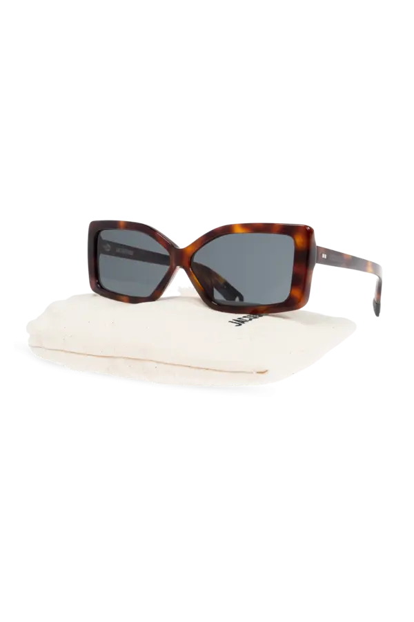 Jacquemus Rectangular Sunglasses - Brown