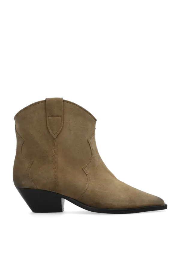 Isabel Marant Étoile Dewina Heeled Ankle Boots - Beige