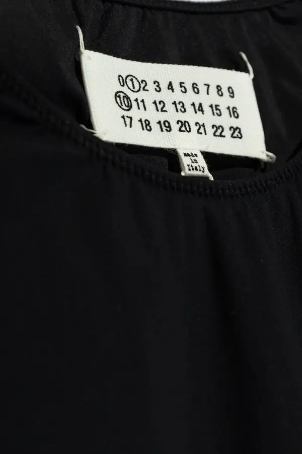 MAISON MARGIELA Sleeveless Bodysuit - Black