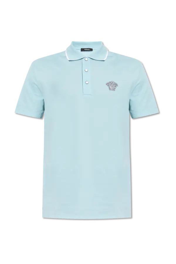 Versace Polo With Logo