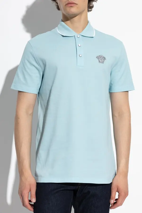Versace Polo With Logo