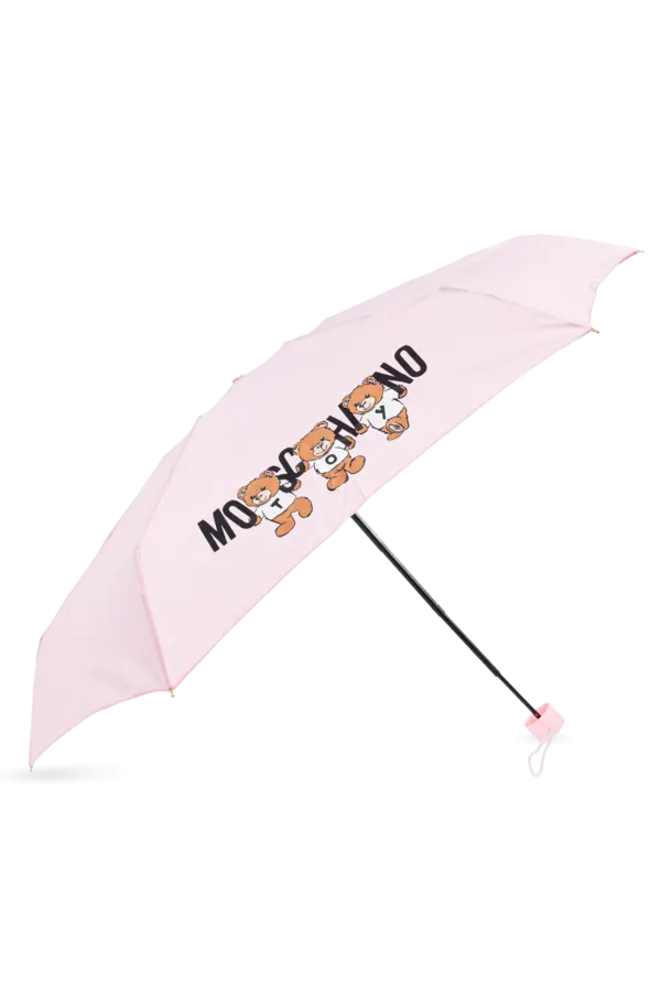 Moschino Umbrella With Logo - Pink