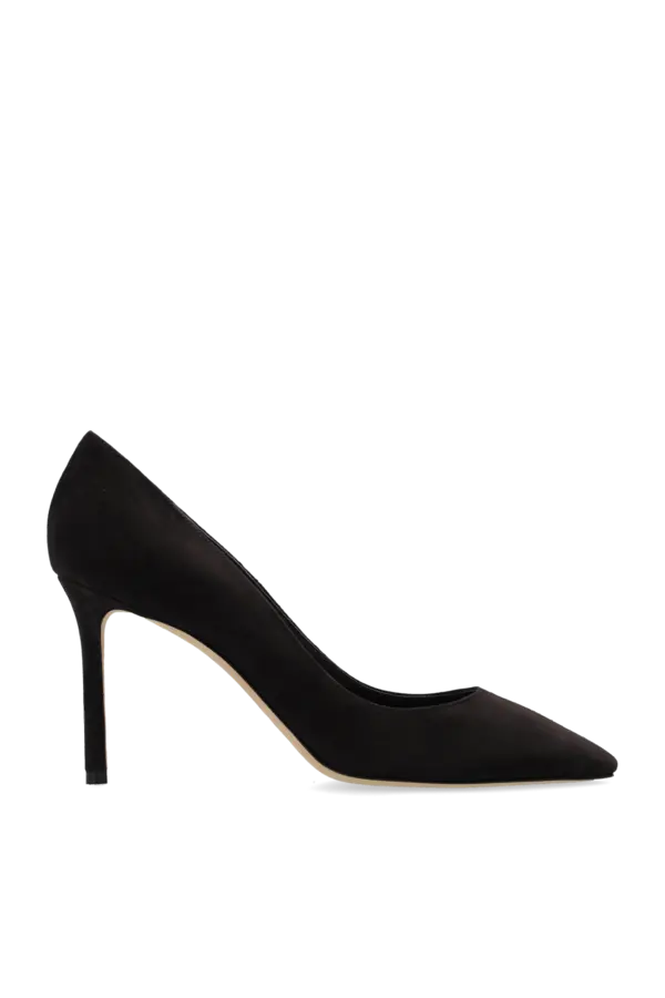 JIMMY CHOO Romy Suede High Heels - Brown