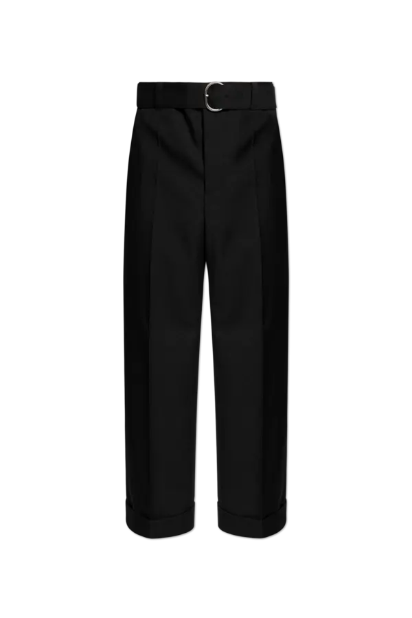 JIL SANDER Pleated Straight Trousers