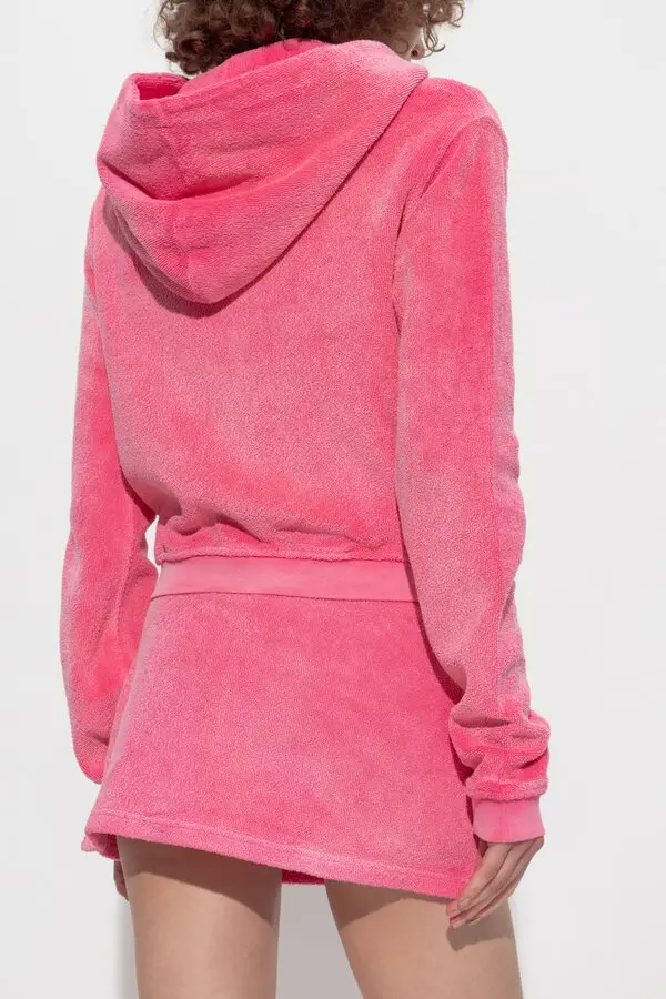 Alexander Wang Velour Hoodie