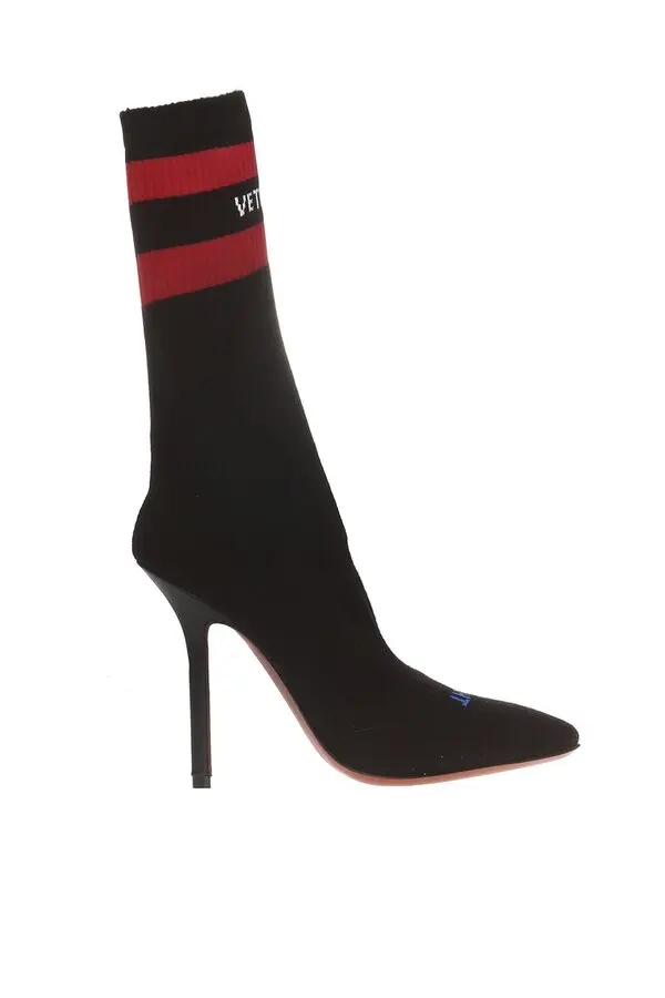 Vetements Stiletto Heel Shoes With Sock