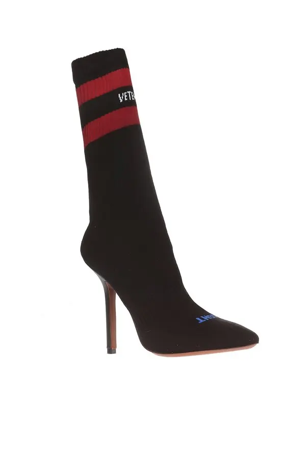 Vetements Stiletto Heel Shoes With Sock
