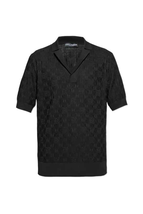 Dolce & Gabbana Silk Polo
