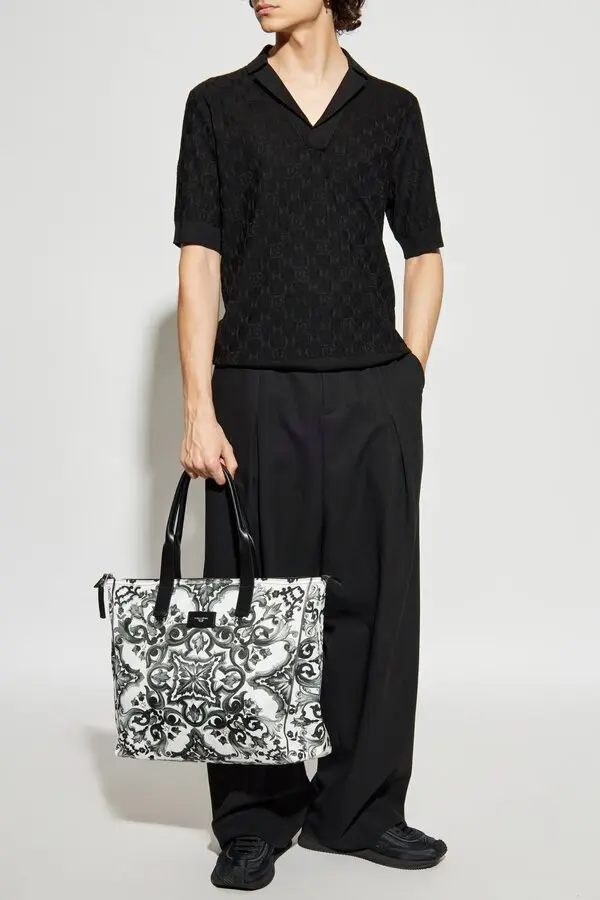 Dolce & Gabbana Silk Polo