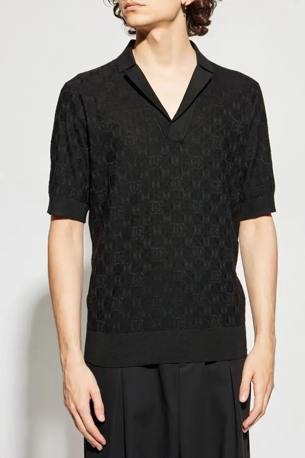 Dolce & Gabbana Silk Polo