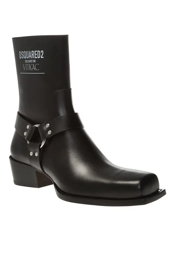 Dsquared2 X Exclusive Ankle Boots