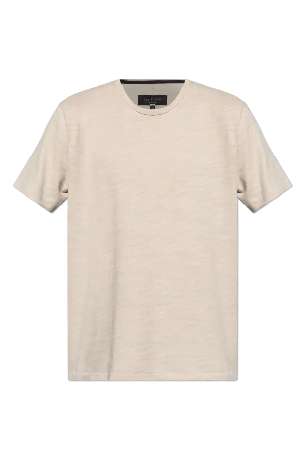 Rag & Bone T-shirt With A Crew Neck