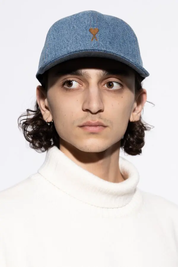 AMI Paris Baseball Cap - Blue