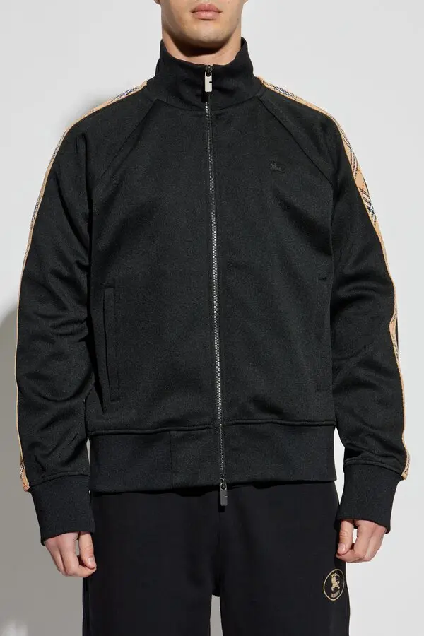 Burberry High-neck Zip Sweatshirt