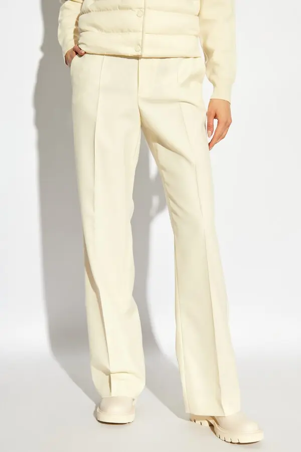 Moncler Creased Bootcut Trousers