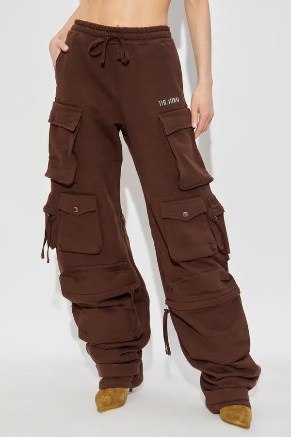 Attico Cargo Trousers With Pockets