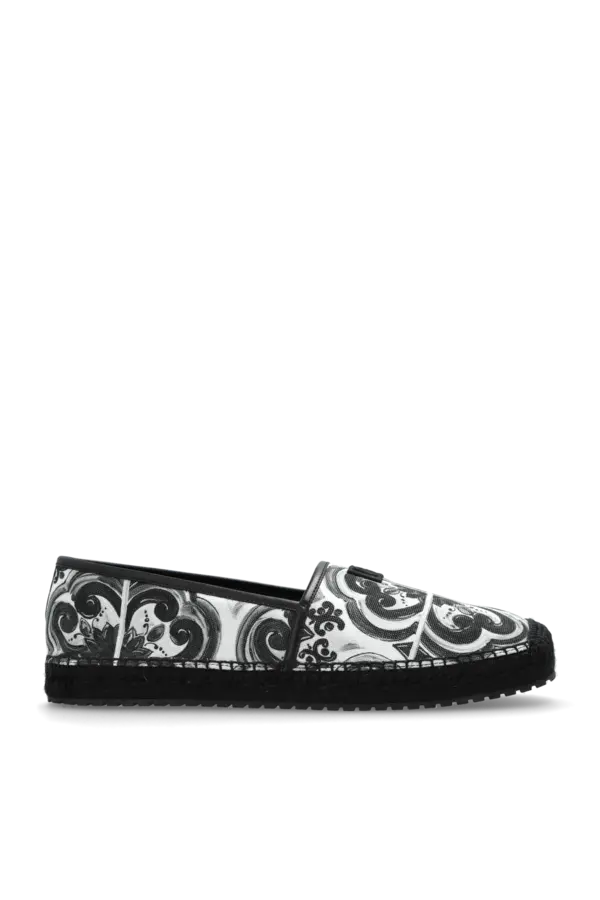 Dolce & Gabbana Majolica Print Espadrilles