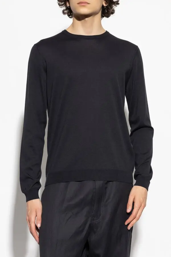 Giorgio Armani Silk And Cotton Sweater