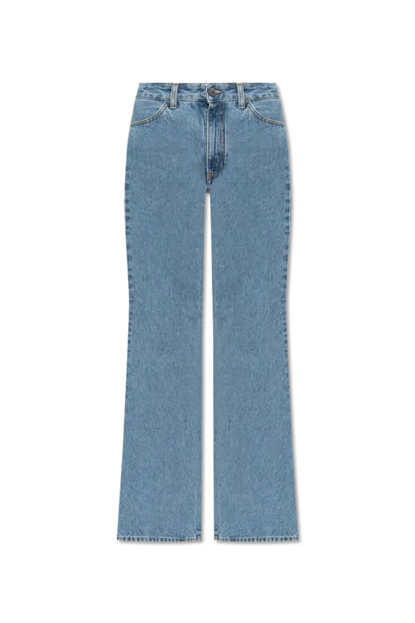 Attico Logo Bootcut Jeans