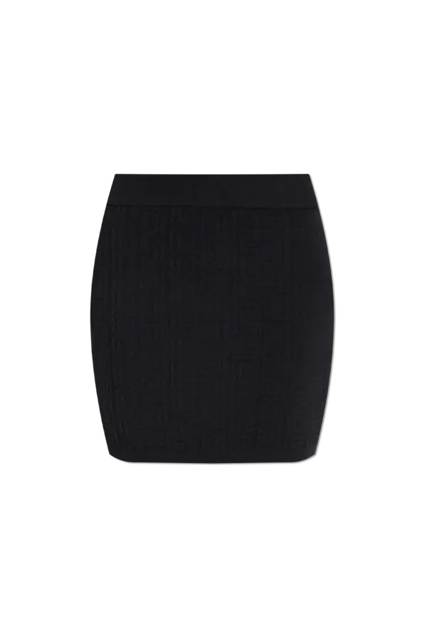 Balmain Jacquard Mini Skirt